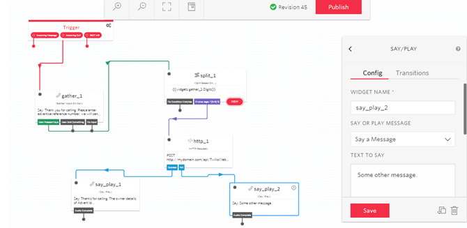 Twilio Studio integration - Treta Infotech