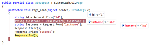 Call ASP.Net webpage asynchronously with get/post method type with parameters in callback method ...